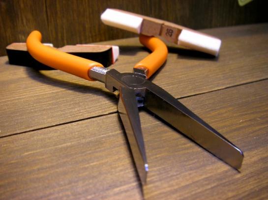 #161 リードペンチ ギザ無し(ダンパープライヤー)/Reed pliers(Damper pliers)株式会社 渡辺商店